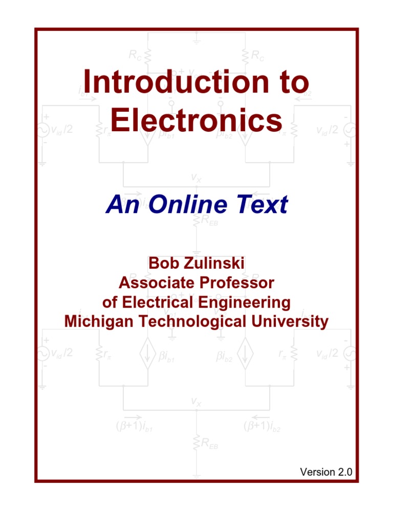 Introduction To Electronics | PDF