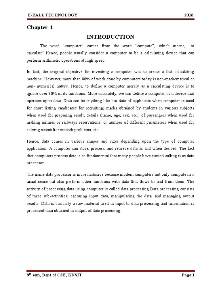 EBall Technology | PDF | Computer Keyboard | Random Access Memory