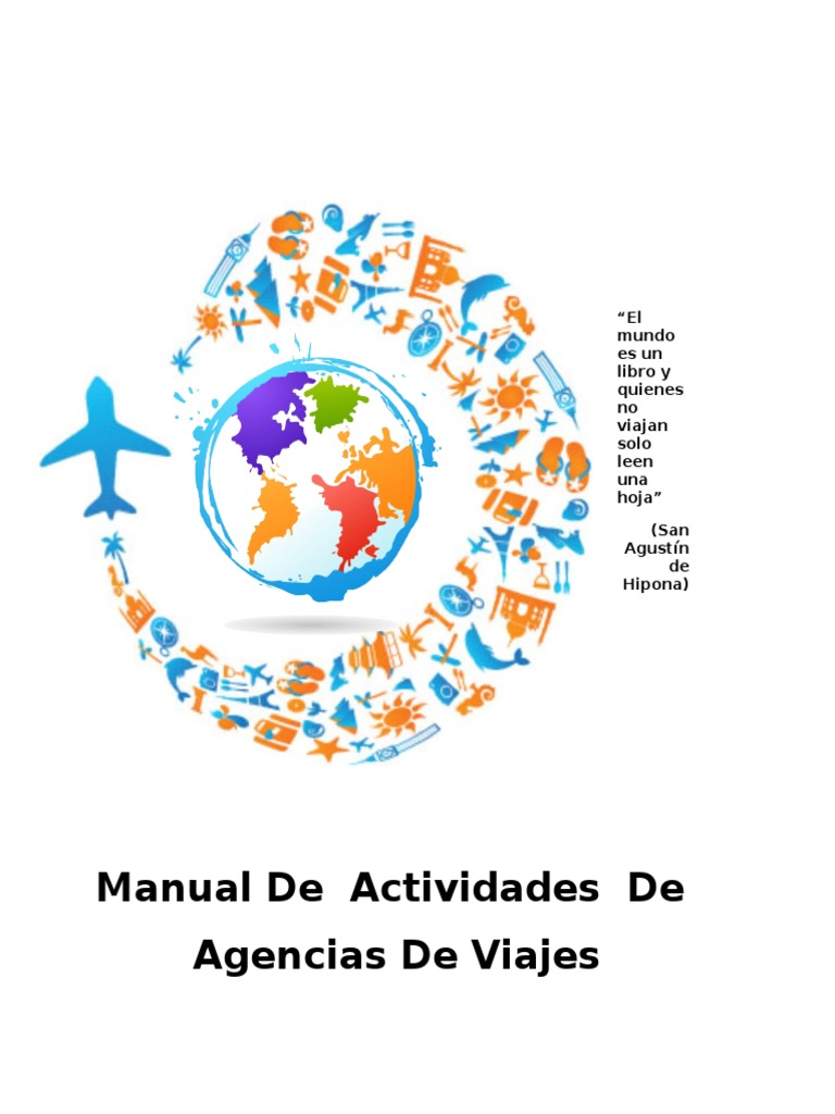 Cuaderno Actividades Agencia de Viajes | PDF | Turismo | Economias