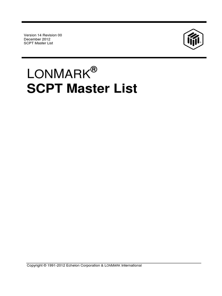 SCPT Master List | PDF | Hvac | Mechanical Fan