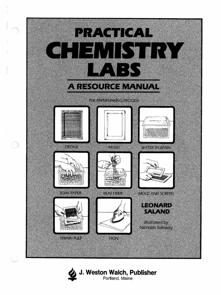 Practical Chemistry Labs Book | PDF