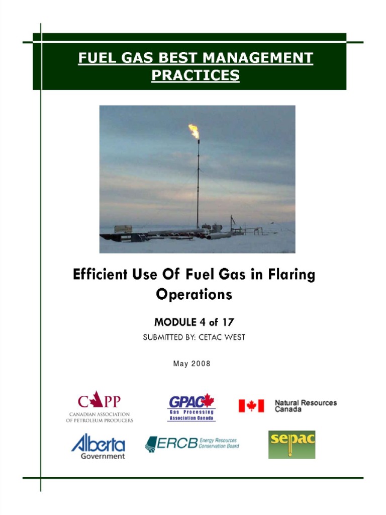 Flare Stack Purge Gas Calculation | PDF | Natural Gas | Efficient ...