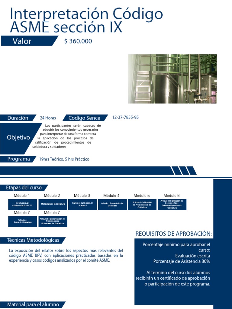 Interpretación Código ASME Sección IX PDF | PDF | Soldadura | Construcción