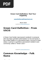 Green Card Category Codes Explained | PDF | International Relations | Justice