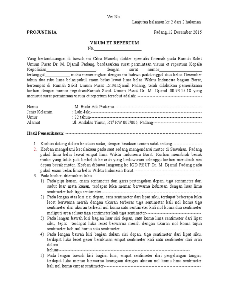 Contoh Surat Visum - Contoh Surat