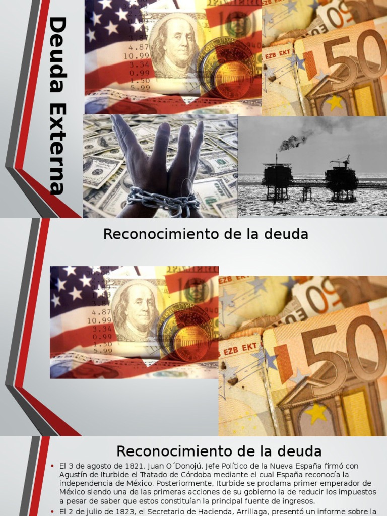 Presentación Deuda Externa | México | Deuda