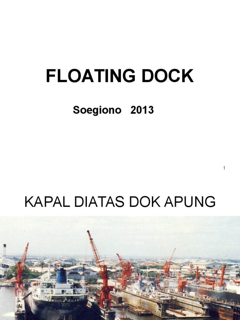 Floating Dock | PDF | Sains & Matematika