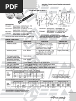 Tolerance Chart BS 969 1982 | PDF