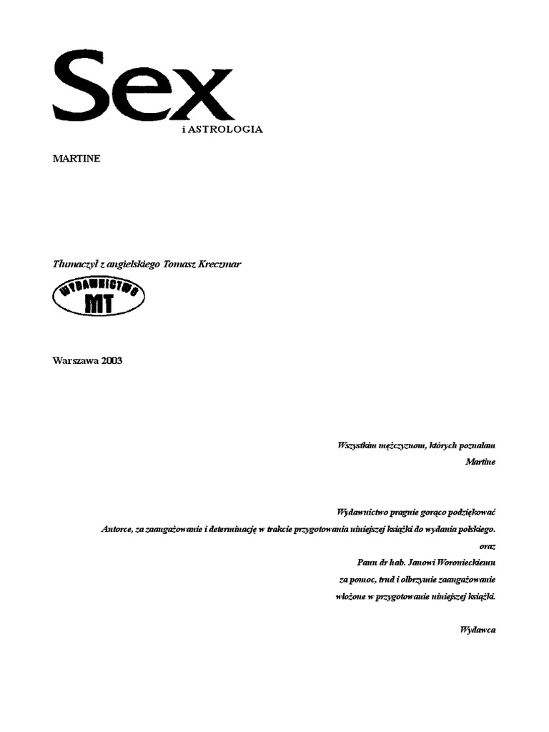 Sex And Astrology Preface Pdf