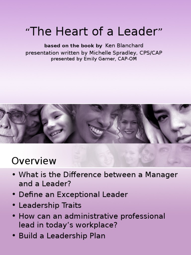 Heart of a Leader: Traits & Strategies | PDF | Leadership | Behavioural ...