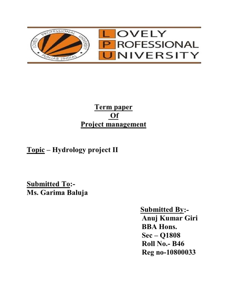 Hydrology Project Phase II | PDF | Hydrology | Water Resources