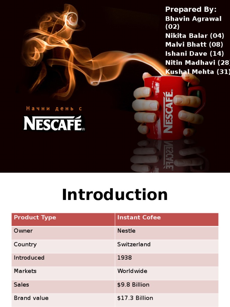 Nescafe Presentation (Collected) | PDF | Coffee | Drink