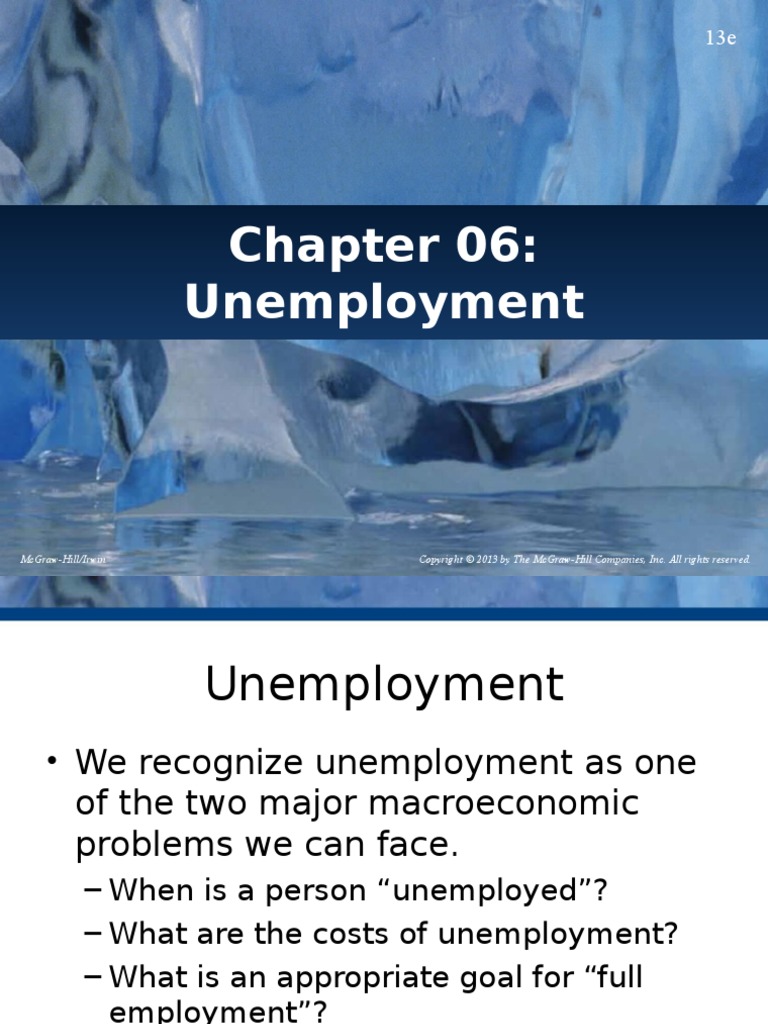 Econ 202: Chapter 6 | PDF | Full Employment | Unemployment