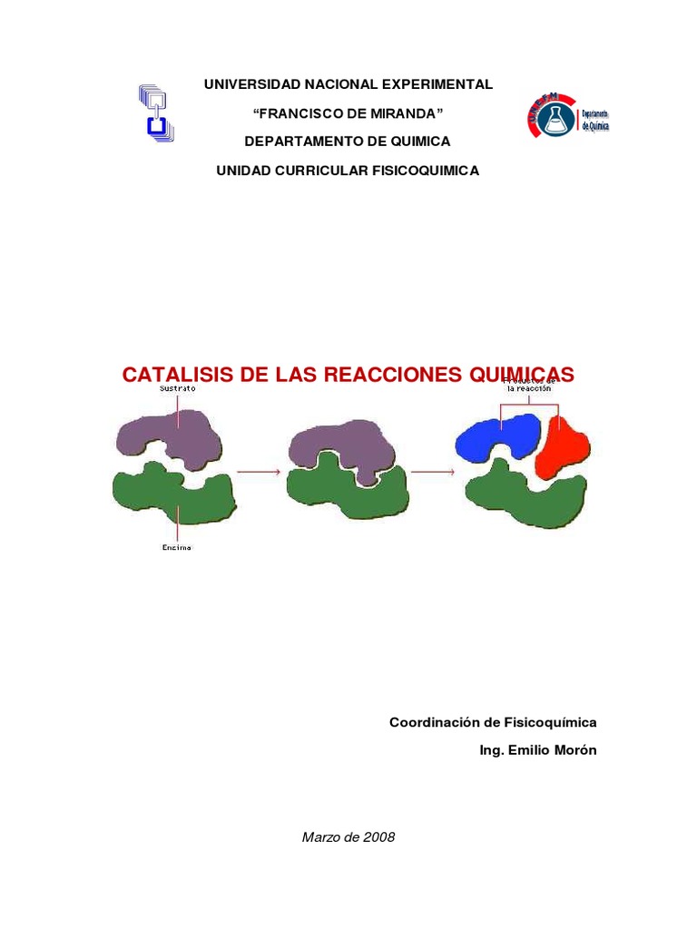 Guia Catalisis Emilio | Catálisis | Enzima