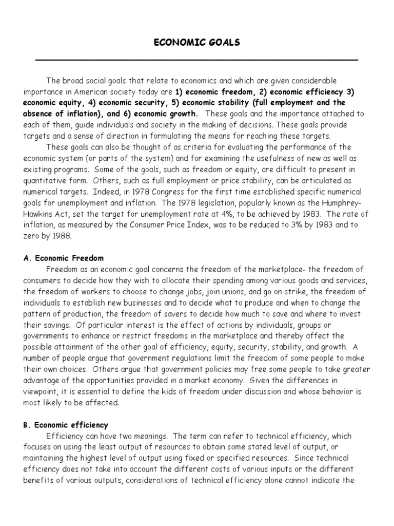 6-economic-goals-pdf-unemployment-social-science