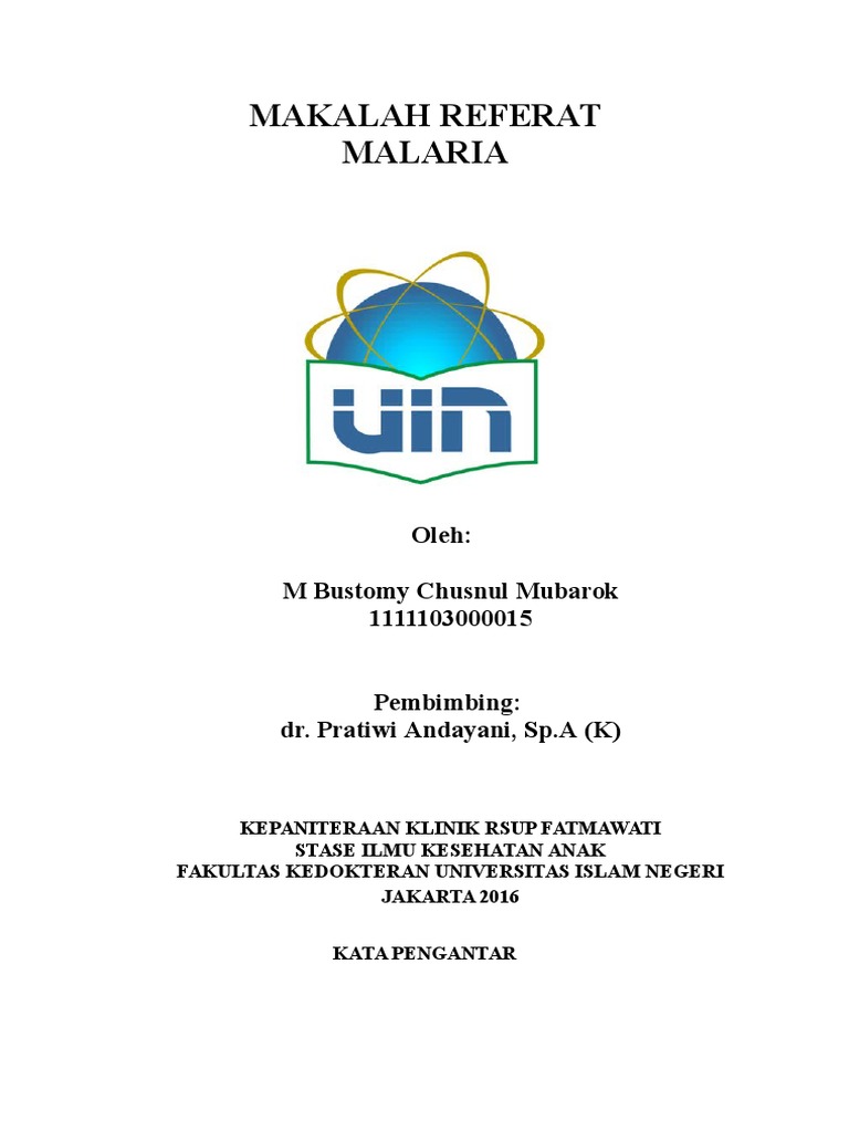 Referat Malaria | PDF