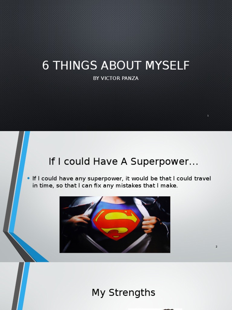 Csit 101 - All About Me | PDF | Self-Improvement