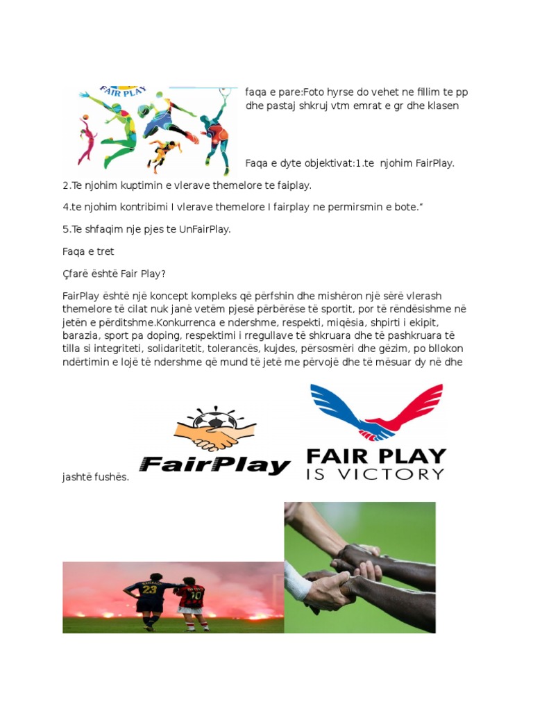 Fair Play | PDF