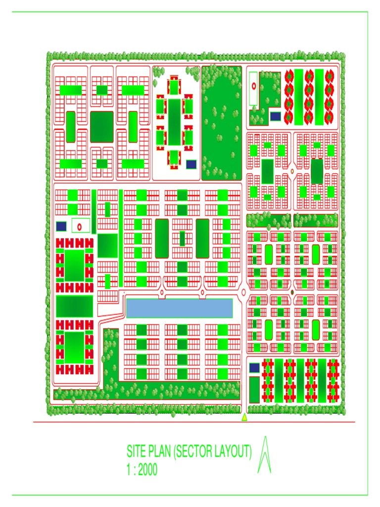 Sector Layout Site Plan 1:2000 | PDF