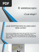 Partes Del Estetoscopio y Sus Funciones | PDF