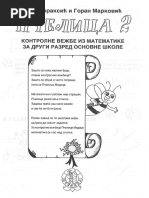 Testovi Iz Matematike Za 2. Razred | PDF
