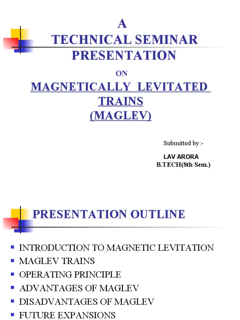 Overview of Maglev Train Technology | PDF | Propulsion | Electrodynamics