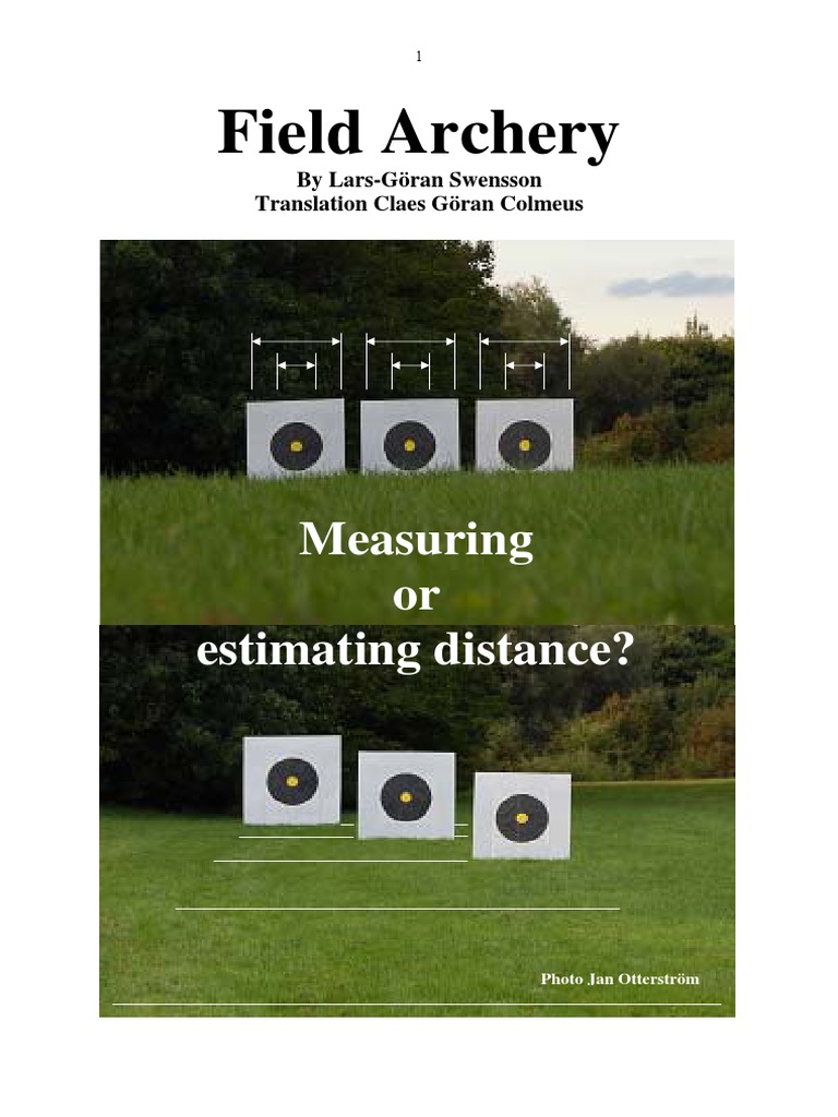 Proposing Modifications to the Field Archery Round to Emphasize ...