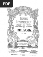 Carl Czerny - Piano Etudes | PDF | Classical Music