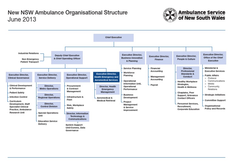 Struktur Organisasi Ambulance Service | PDF | Career & Growth | Business