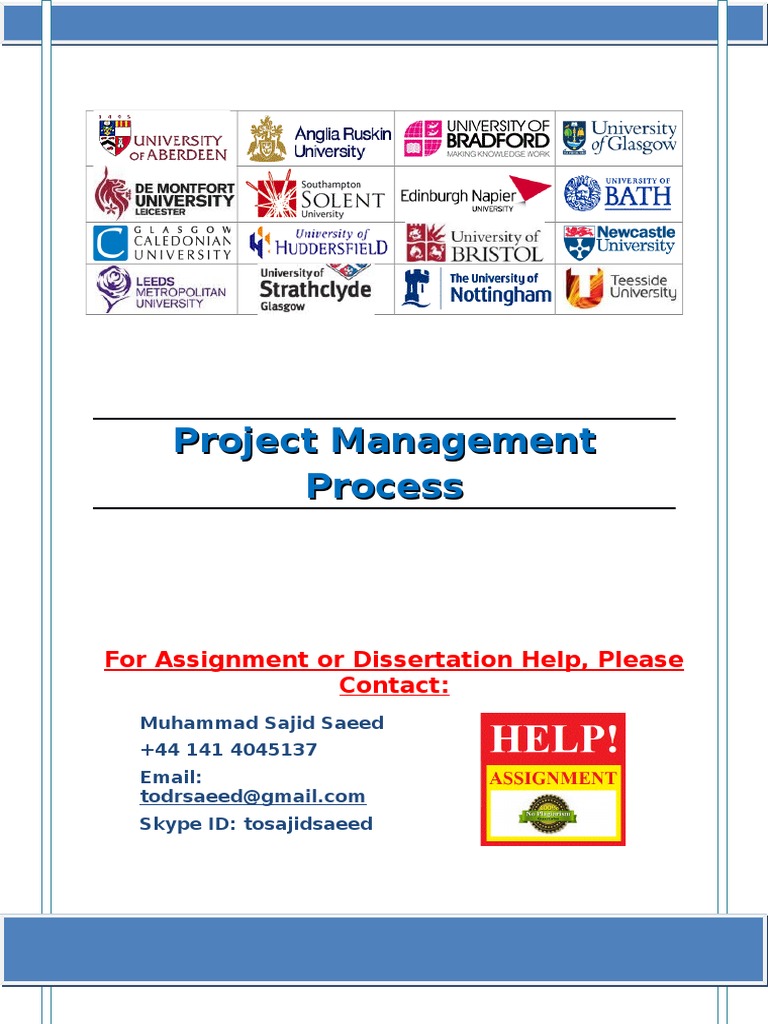 Project Management Process | PDF | Project Management | Net Present Value