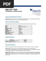 Nalco TRAC109 Corrosion Inhibitor Guide | PDF | Polyvinyl Chloride ...