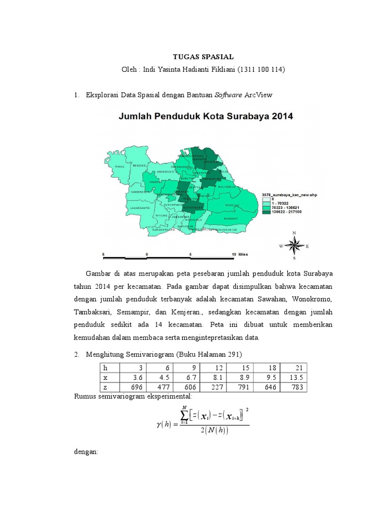 Variogram Dan Semivariogram | PDF