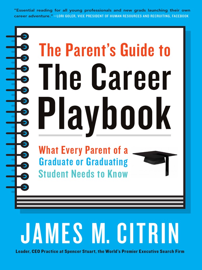 THE CAREER PLAYBOOK Parent's Guide | PDF | Mentorship | Friendship