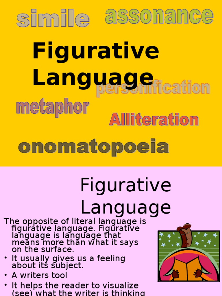 figurative language powerpoint | Idiom | Linguistics