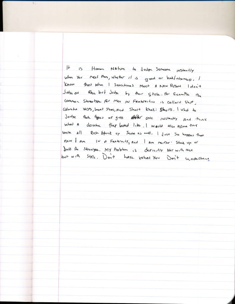 Journal Entry 1 Overview | PDF