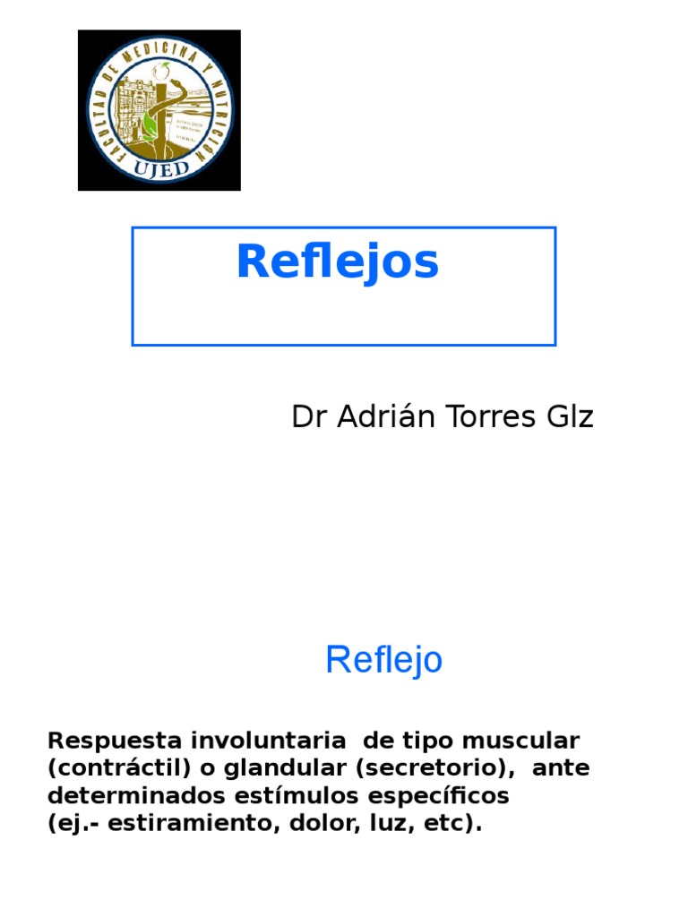 Clasificación y Evaluación de Reflejos | PDF | Anatomia animal ...