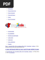 Panduan Cara Install Microsoft Office 2010 | PDF