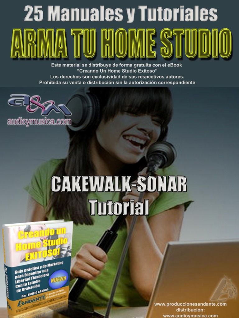 Cakewalk Sonar (Tutorial) | PDF | Ventana (informática) | Piano