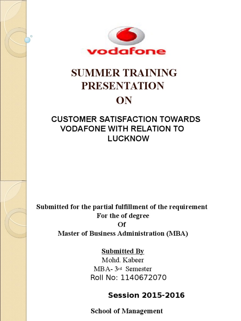 Vodafone | PDF
