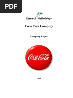 Coca-Cola Strategic Plan Overview | PDF | Coca Cola | Pepsi Co