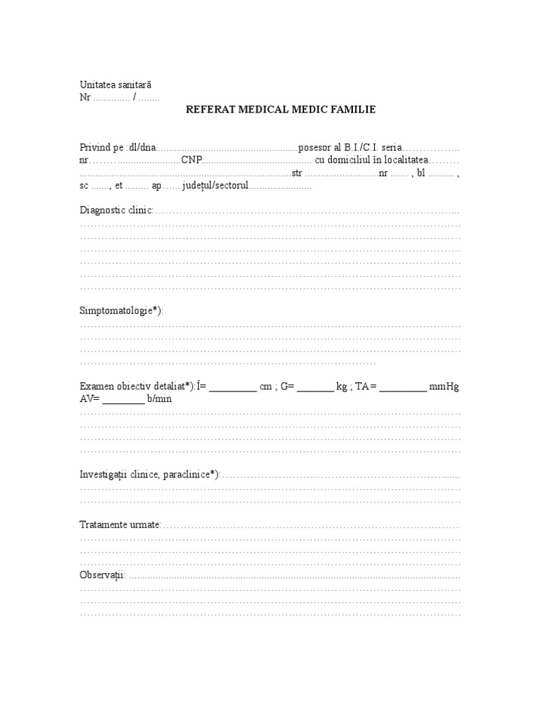 Referat Medical | PDF