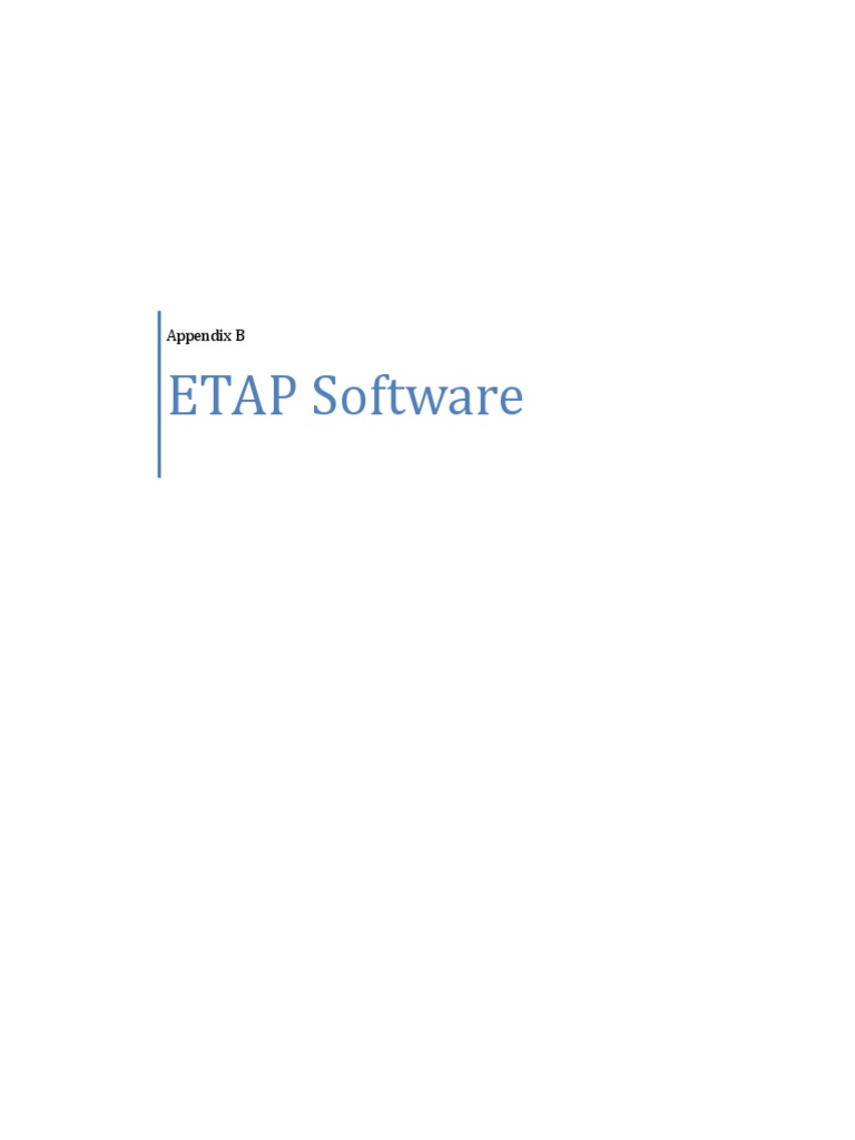 ETAB Software | PDF | Transformer | Power Inverter