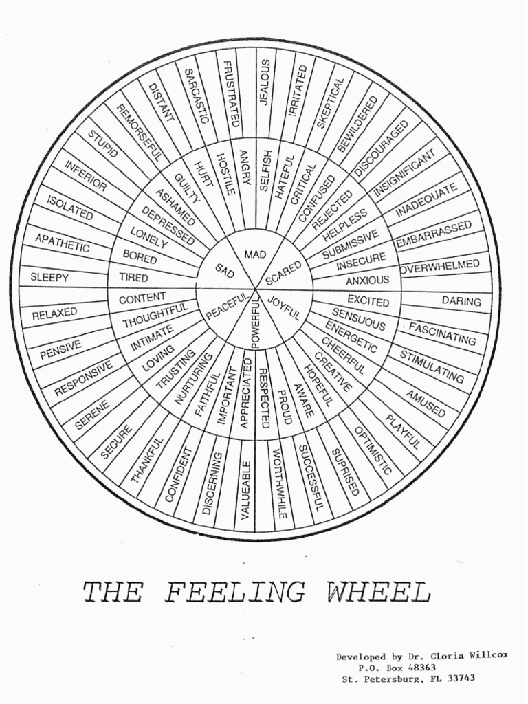 Feeling Wheel | PDF
