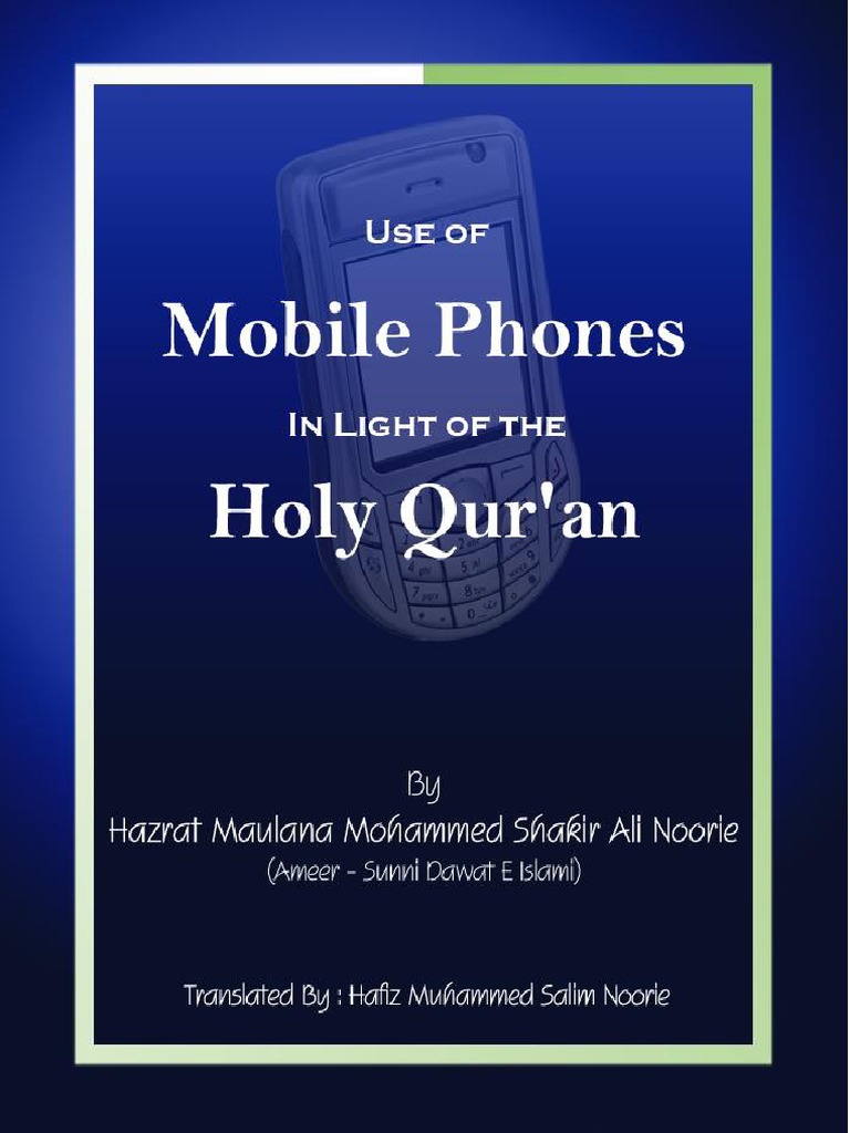 Phone in Light of Quran and Sunnah | PDF | Prophets And Messengers In ...