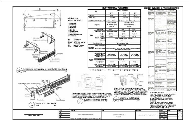 2 Mechanical Plan Gondola | PDF