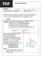 Normal ECG Checklist PDF | PDF | Electrocardiography | Circulatory System