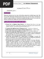 PFT Interpretation Cheat Sheet | PDF