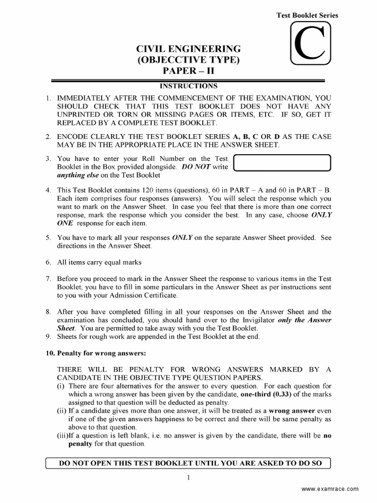 IES Civil Engineering Paper II 2012 | PDF | Flood | Turbine
