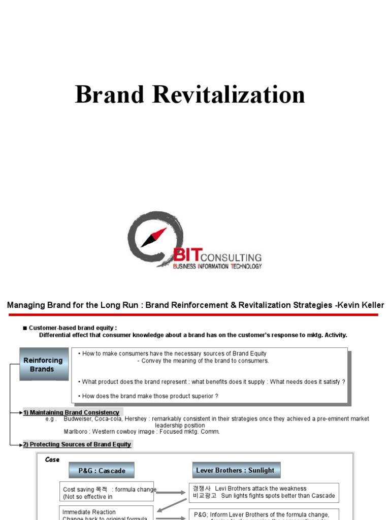 Brand Revitalization Strategies | PDF | Brand | Market Segmentation