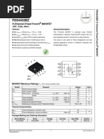 FDP 047 An | PDF | Field Effect Transistor | Mosfet
